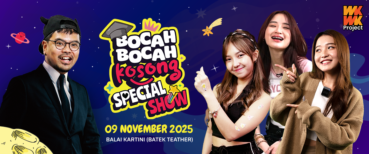Bocah Bocah Kosong Spesial Show - Diskon 40% 2025 – Jakarta | Addtix